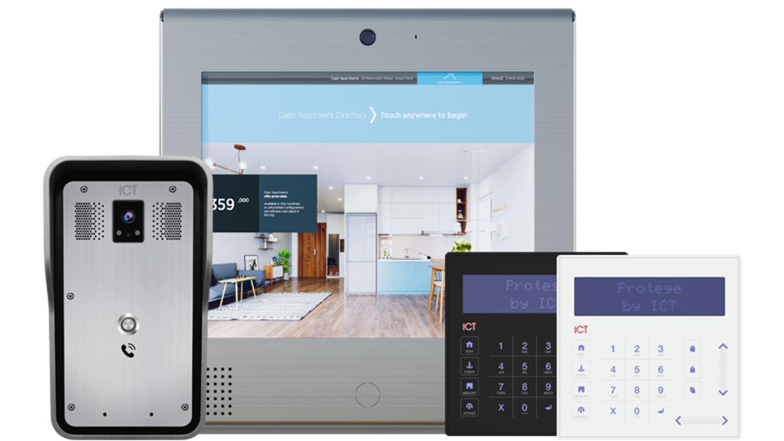 Keypads, Touchscreens & Intercoms | ICT