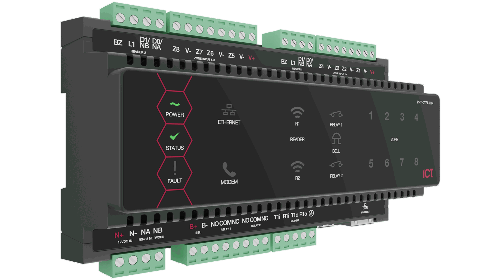 ICT Protege GX DIN Rail Controller